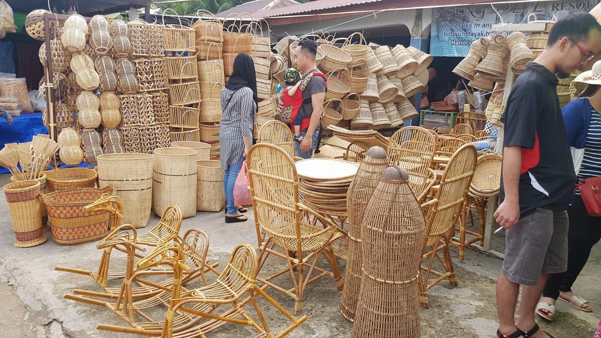 √ PASAR SERIKIN SARAWAK: Tarikan & Review